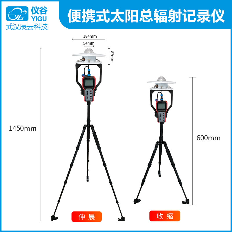 仪谷YGY-TBQ 便携式太阳总辐射记录仪｜辰云科技